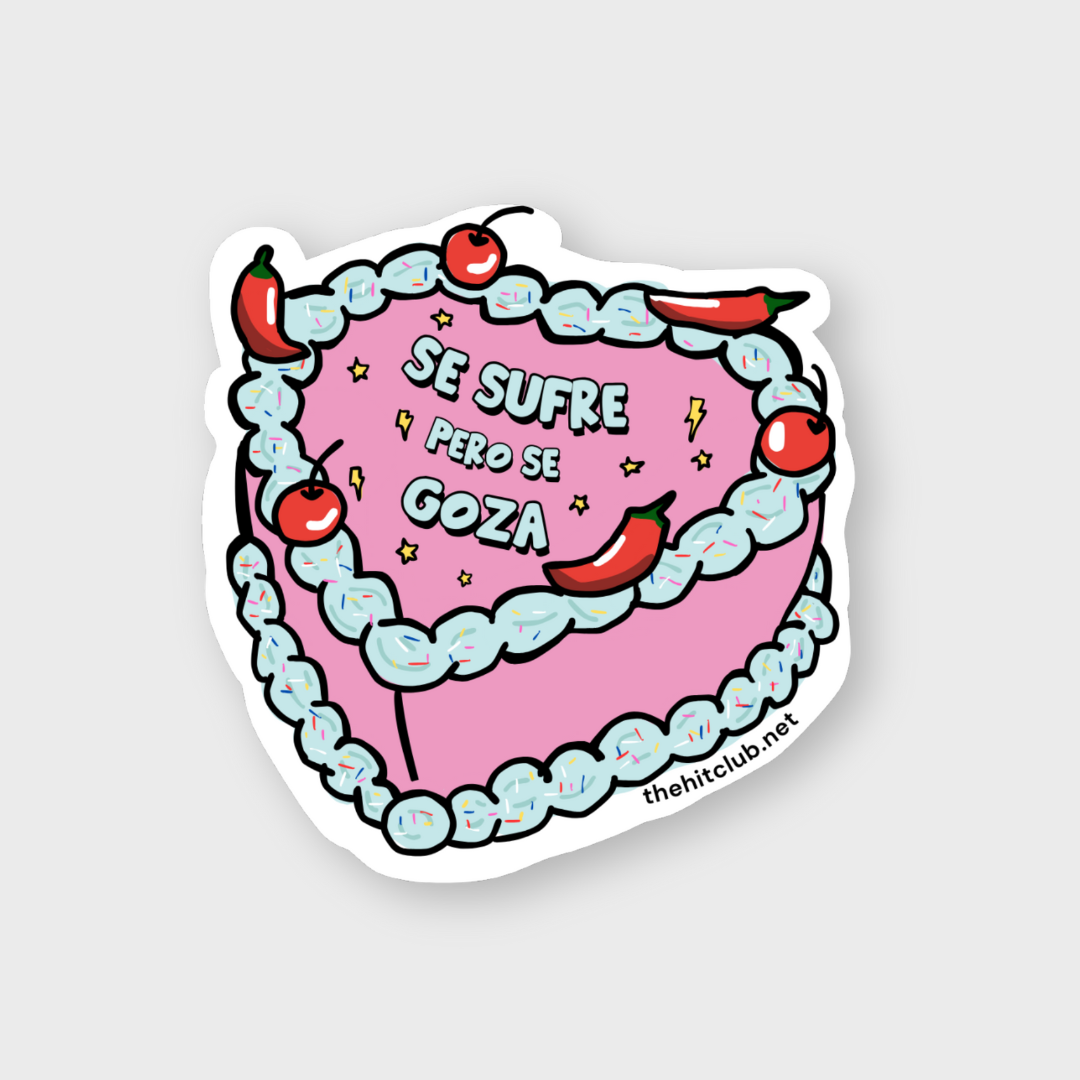 El Cake Sticker – The Hit Club